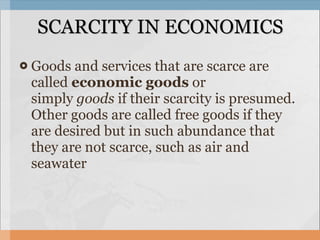 Scarcity project | PPT