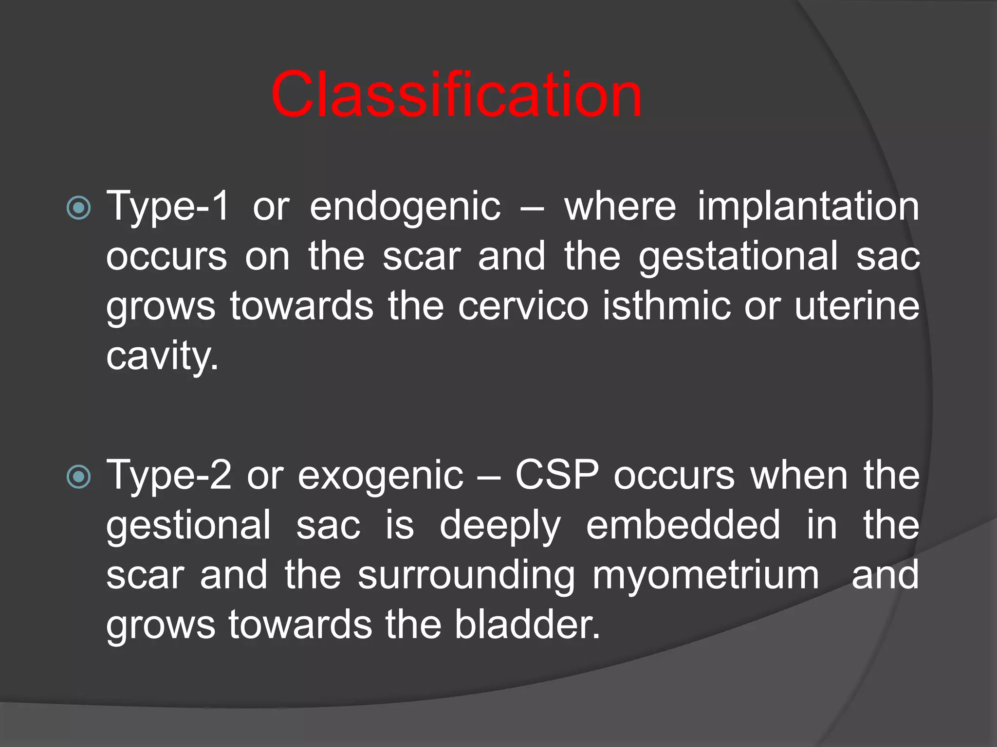 Scar ectopic pregnancy | PPTX