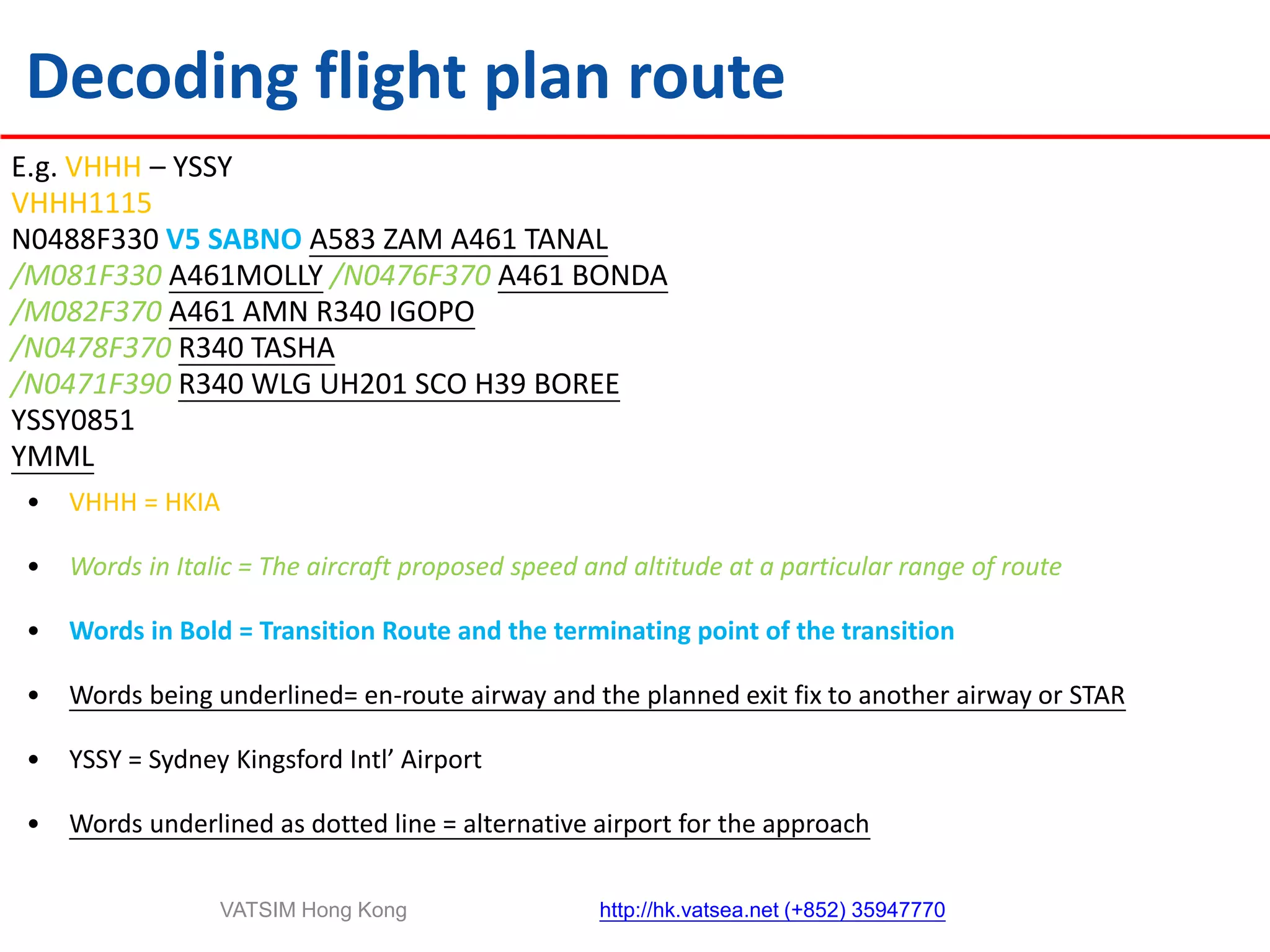 IFR Flight Planning | PPTX