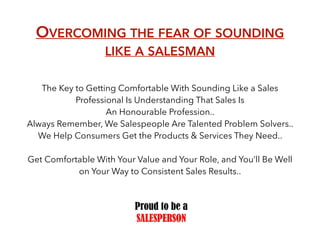 Scared of cold calling..?? | PPT