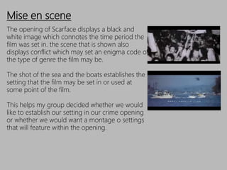 Scarface opening | PPTX