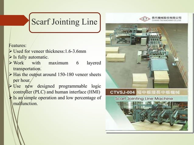 Scarf Jointing Line | PPTX | Technology & Computing