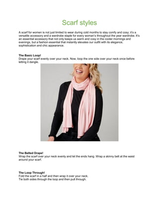 Scarf Styles | PDF