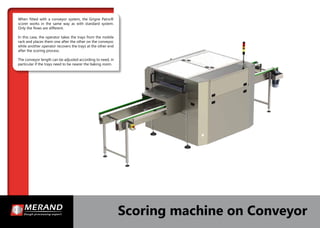 MERAND Mécapâte. Scoring Line. | PDF