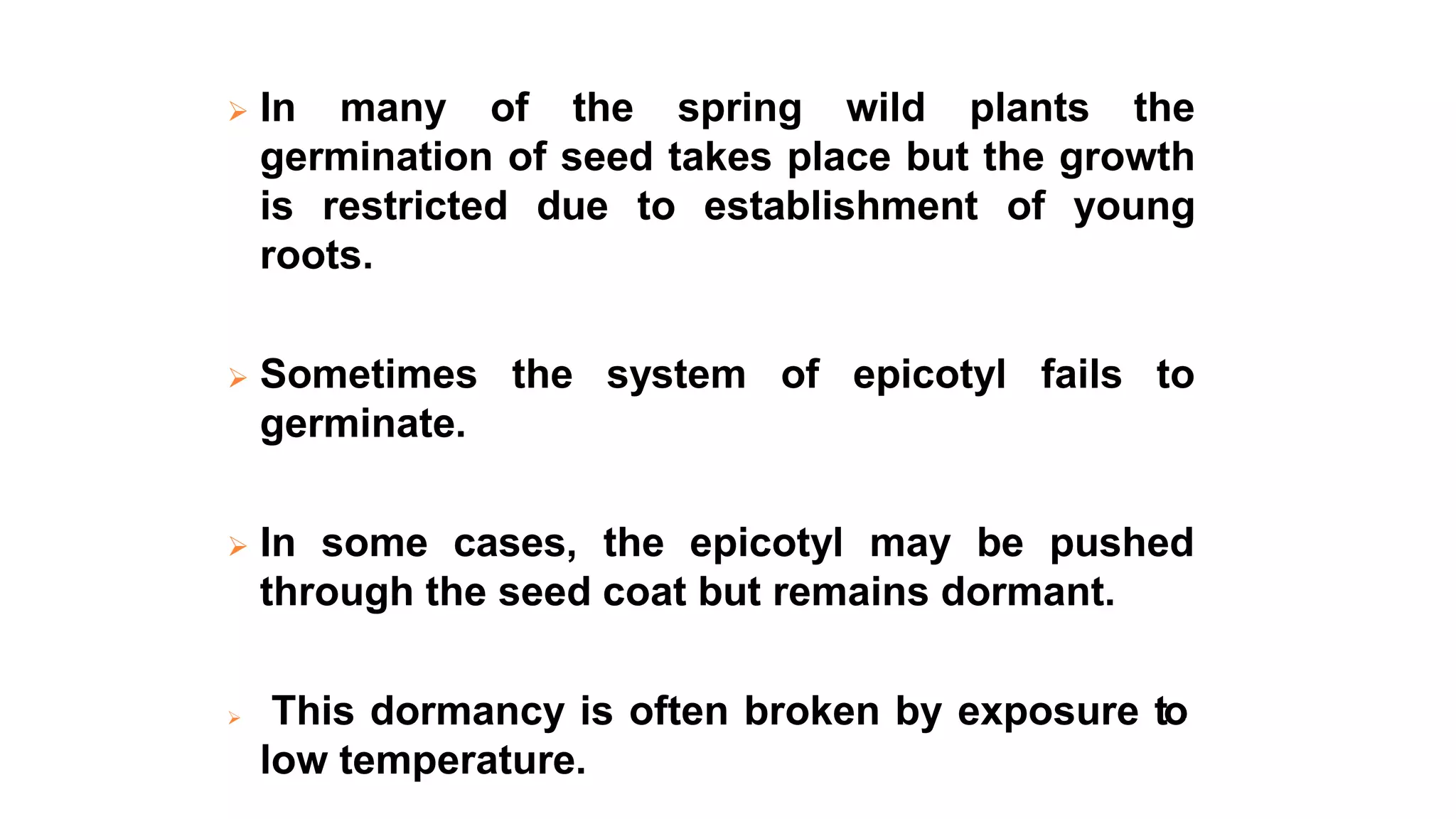 Scarification and stratification of seeds | PPTX