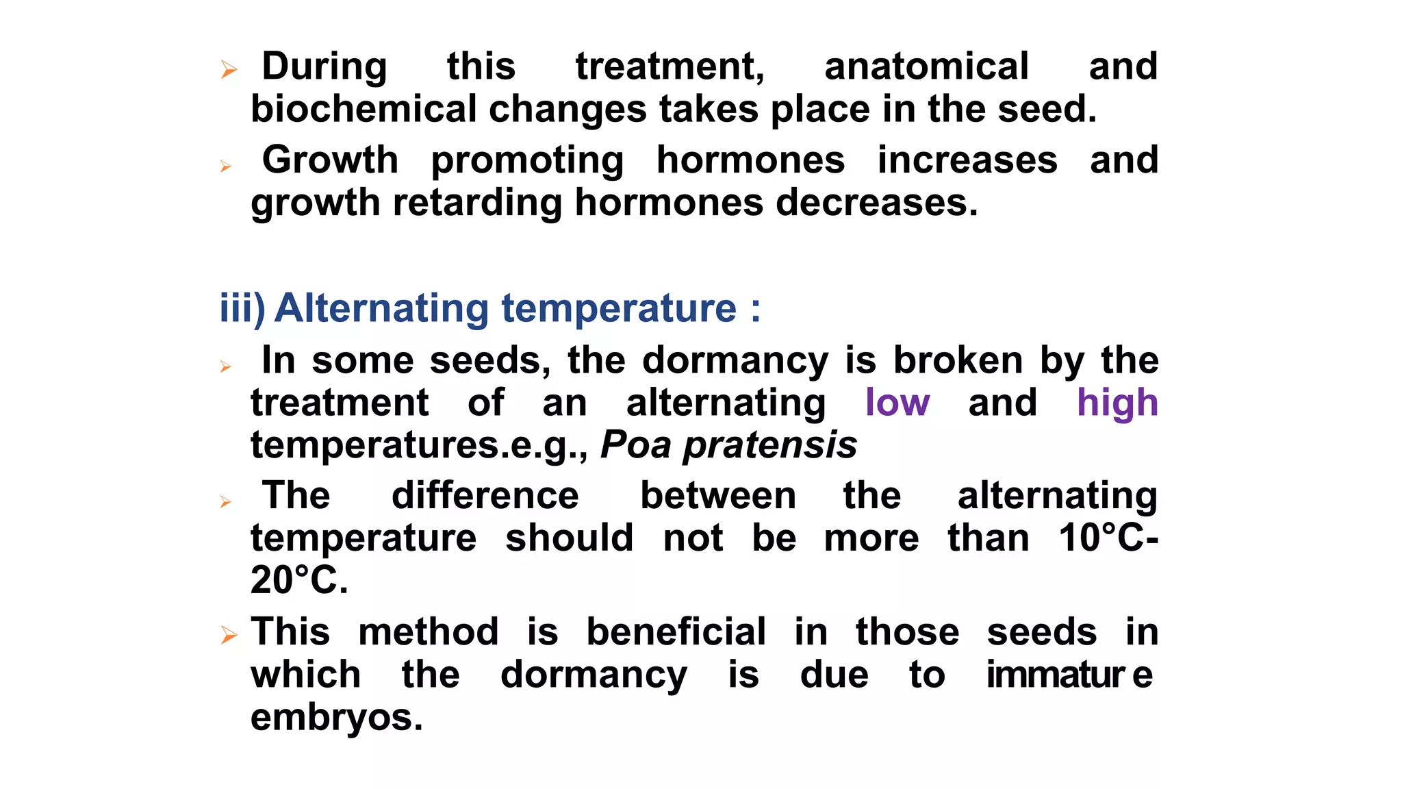 Scarification and stratification of seeds | PPTX