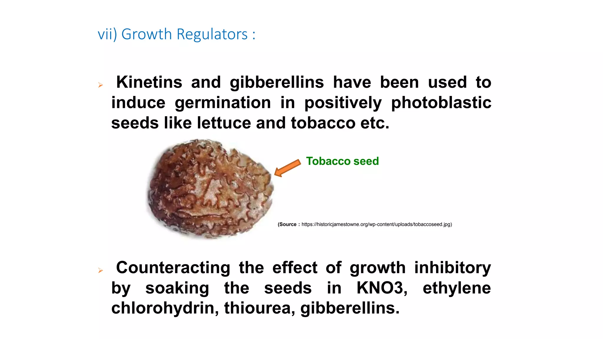 Scarification and stratification of seeds | PPTX