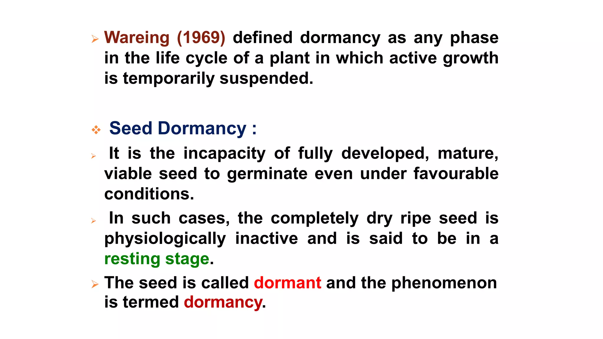 Scarification and stratification of seeds | PPTX