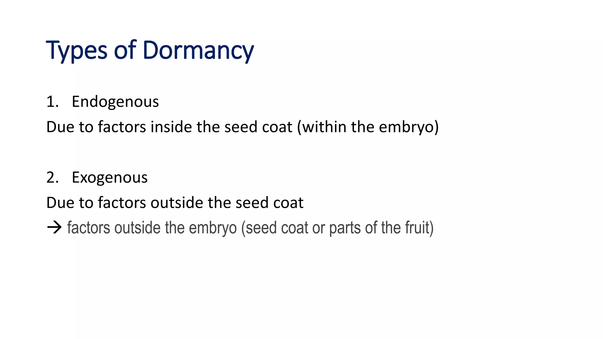 Scarification and stratification of seeds | PPTX