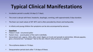 Scarlet fever | PPTX