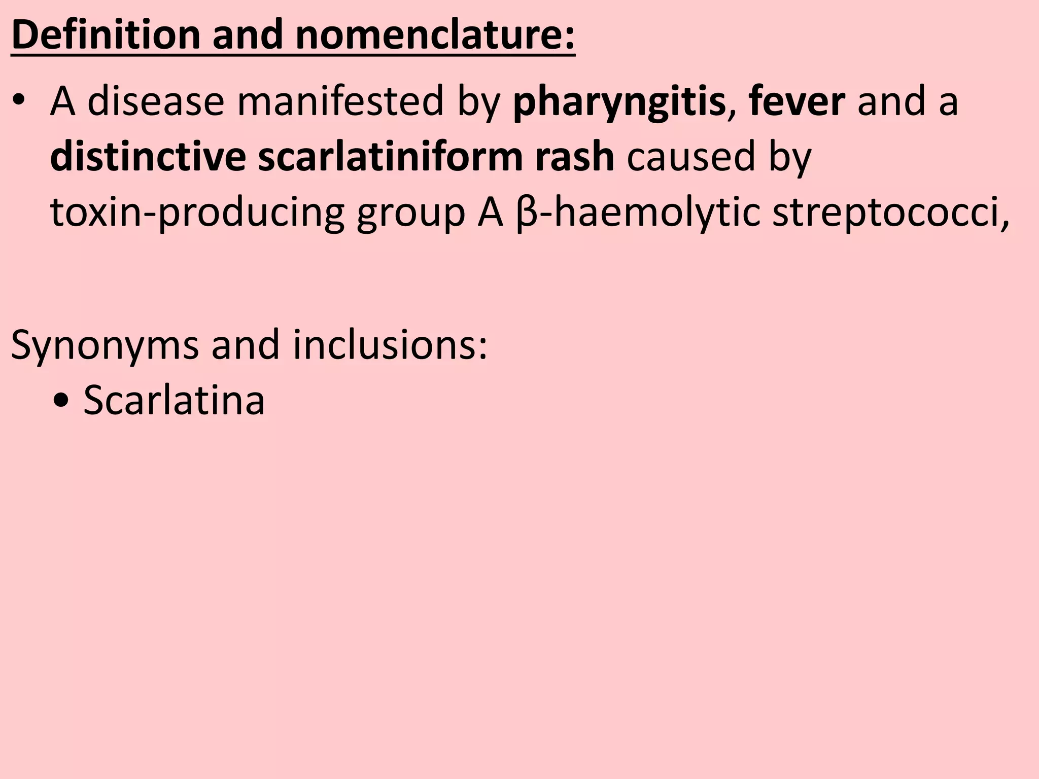 Scarlet Fever Made Very Simple and Easy | PPTX