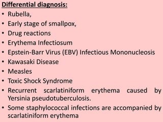 Scarlet Fever Made Very Simple and Easy | PPTX