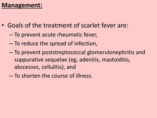 Scarlet Fever Made Very Simple and Easy | PPTX