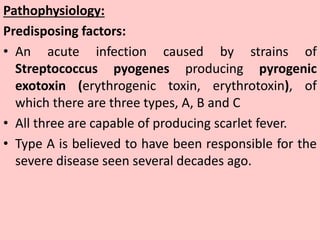 Scarlet Fever Made Very Simple and Easy | PPTX