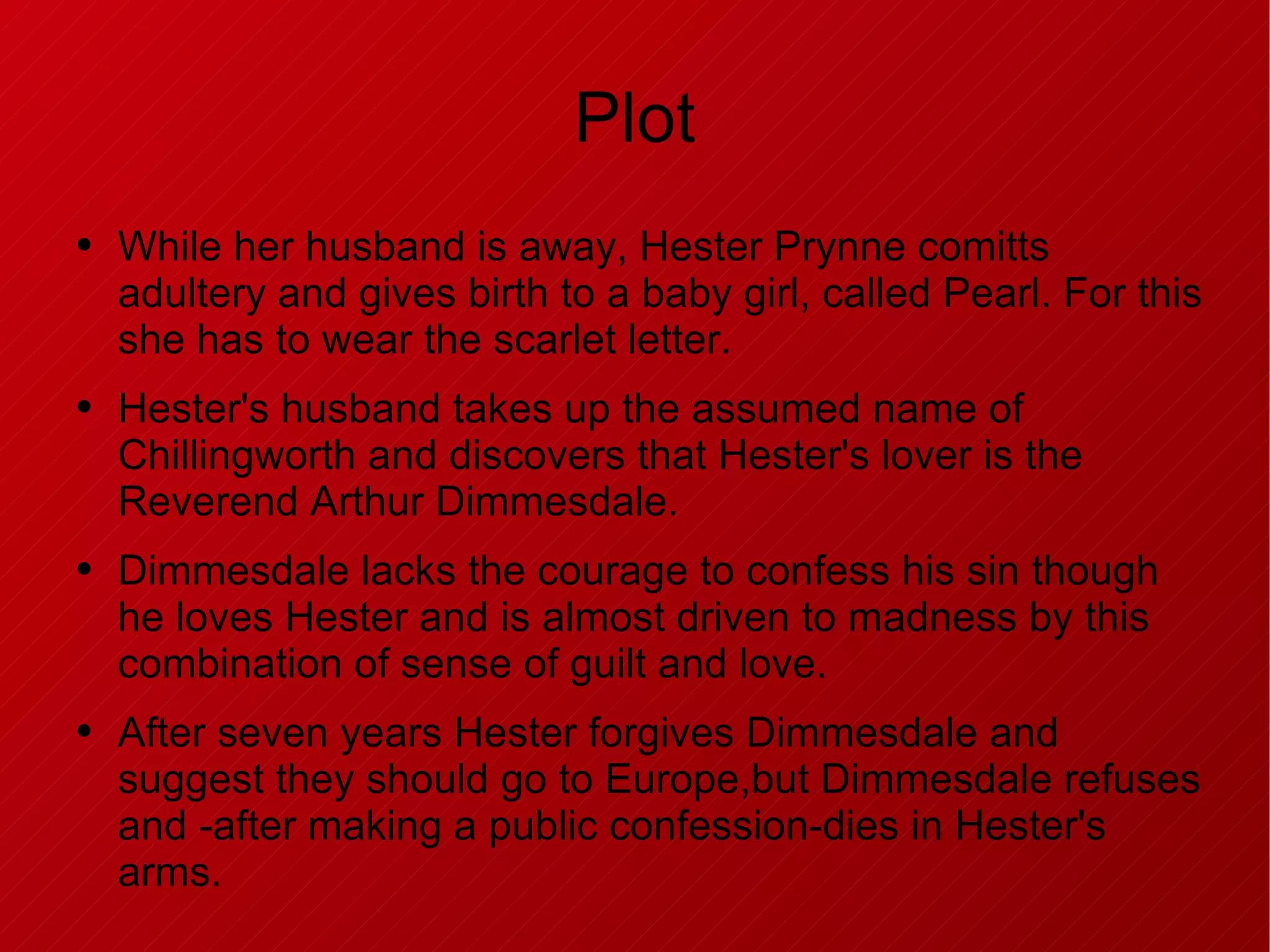 Scarlet Letter | PPT