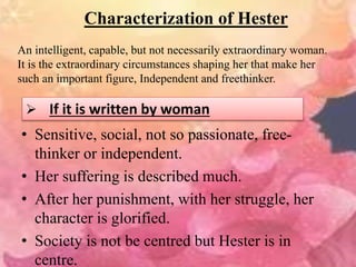 ''The Scarlet Letter" by woman writer | PPTX | Fiction | Books and ...