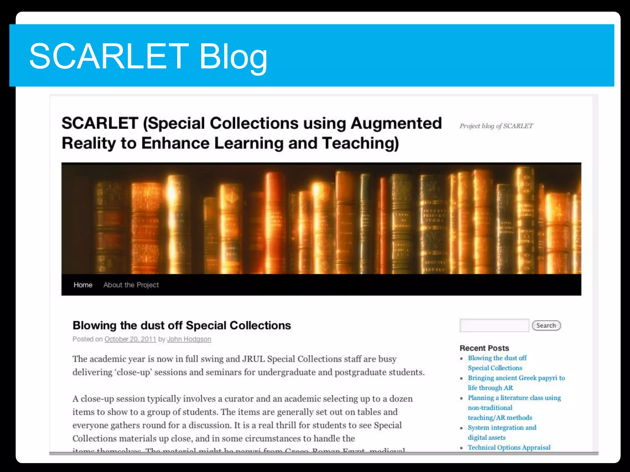 Scarlet project presentation | PPT