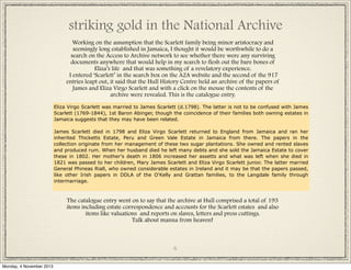 Eliza Scarlett: Leamington widow and Jamaican slave owner | PPT