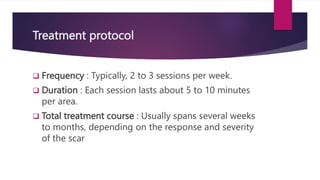SCAR MANAGEMENT OF ULTRASOUND THERAPY.pptx