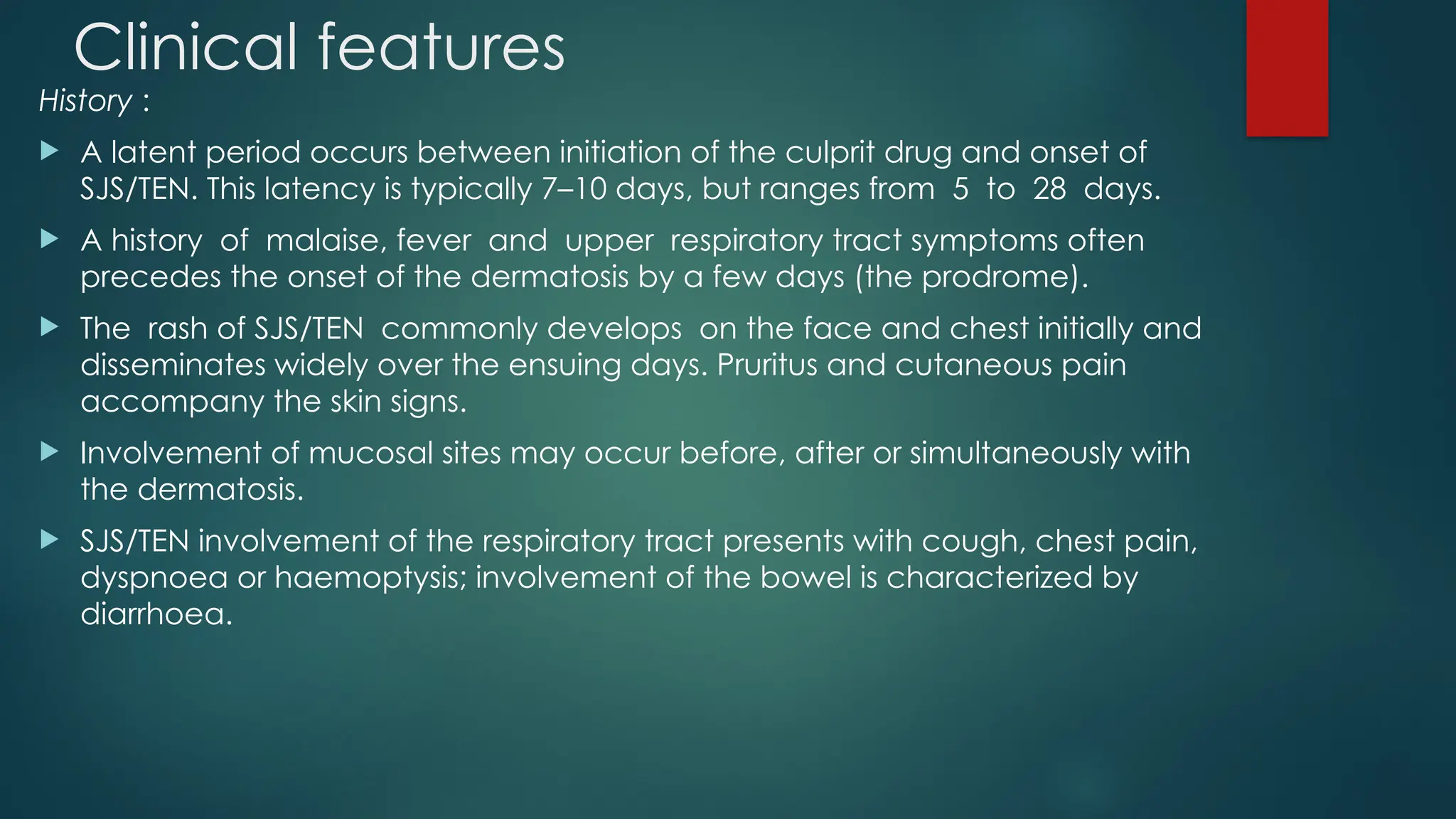 severe cutaneous adverse drug reactions . | PPTX