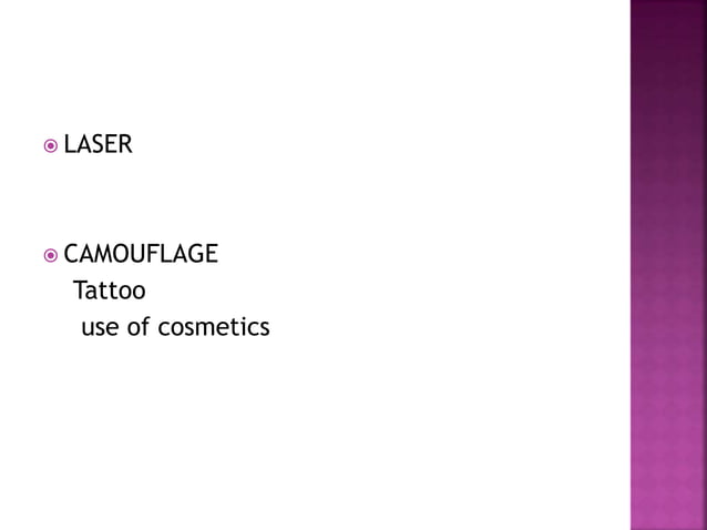 Scar revision | PPTX | Skin and Dermatology | Diseases and Conditions