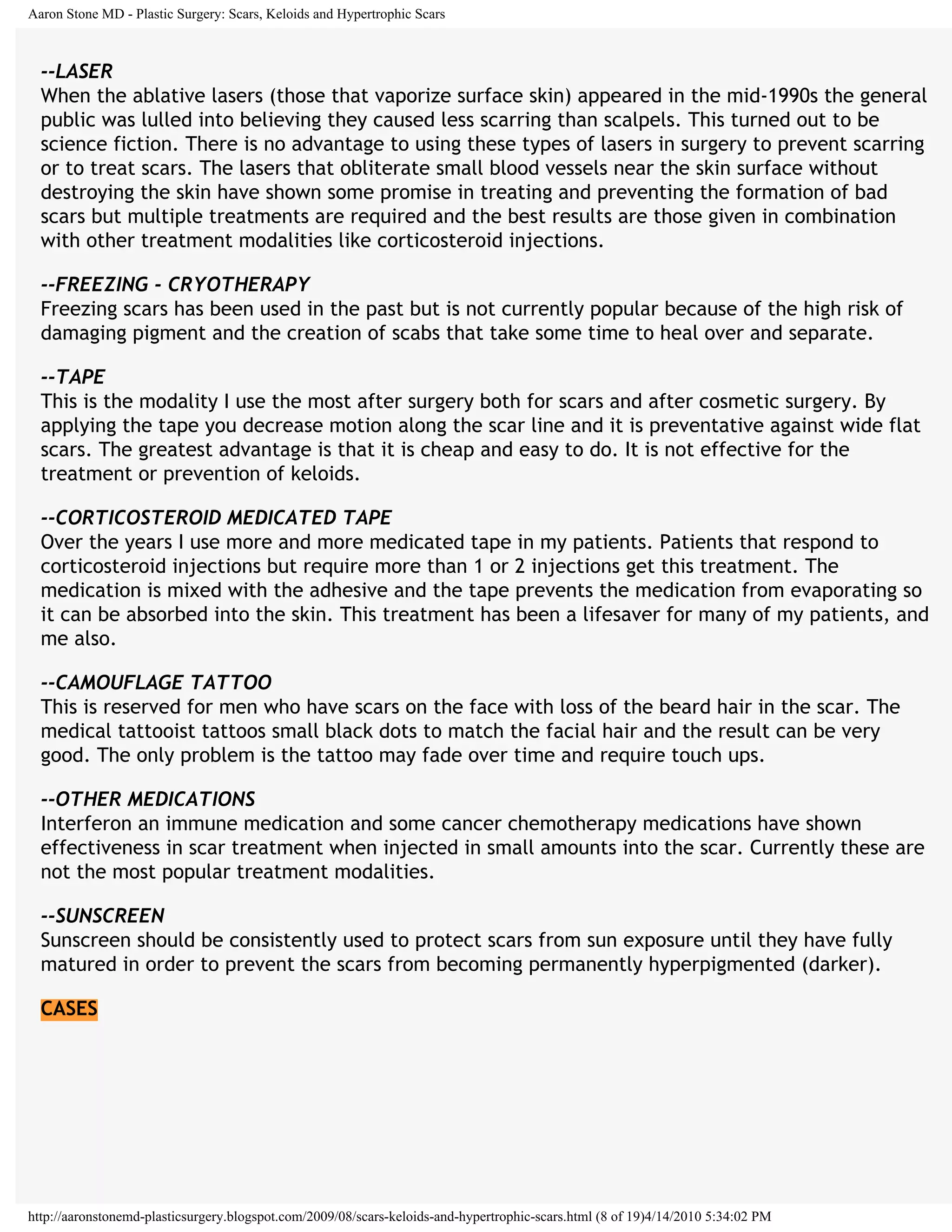 Scars keloids and hypertrophic-scars | PDF