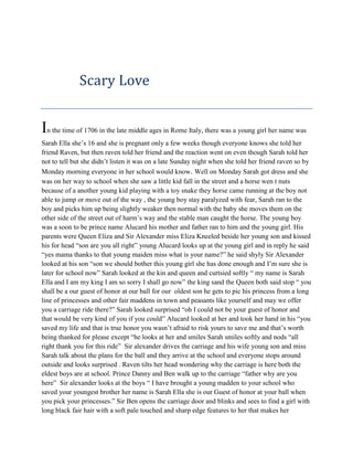 Scary love (story) | PDF
