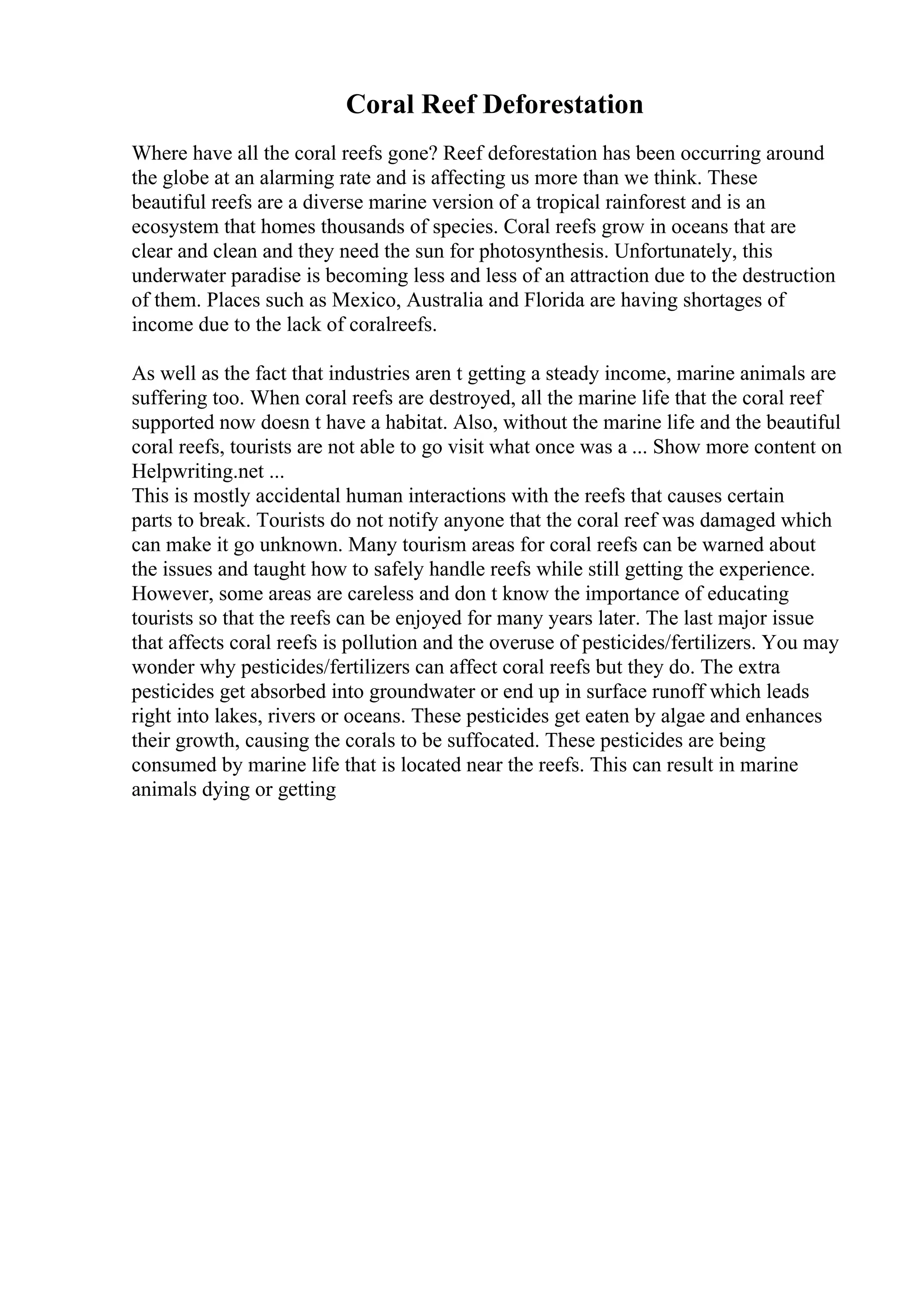 Scary Narrative Essay | PDF