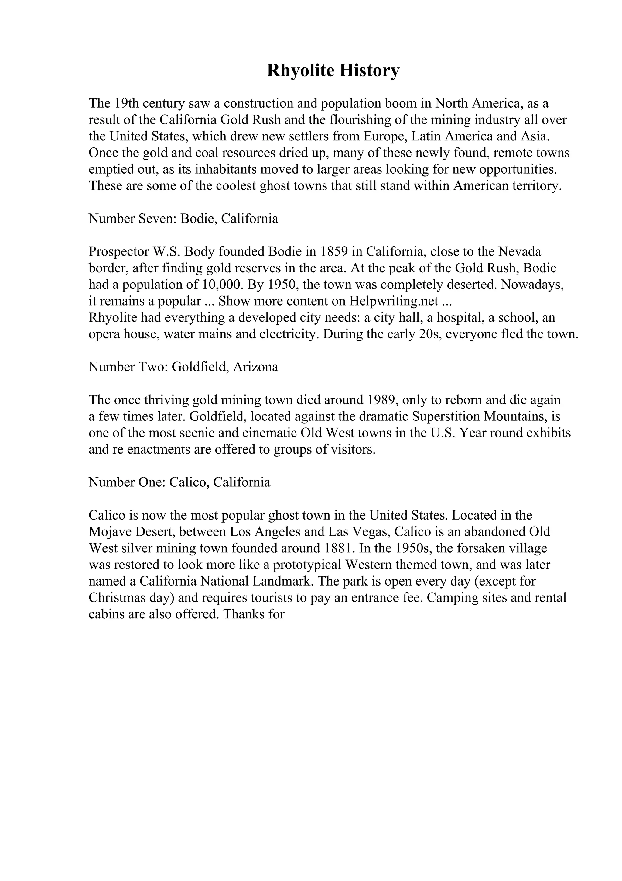 Scary Narrative Essay | PDF