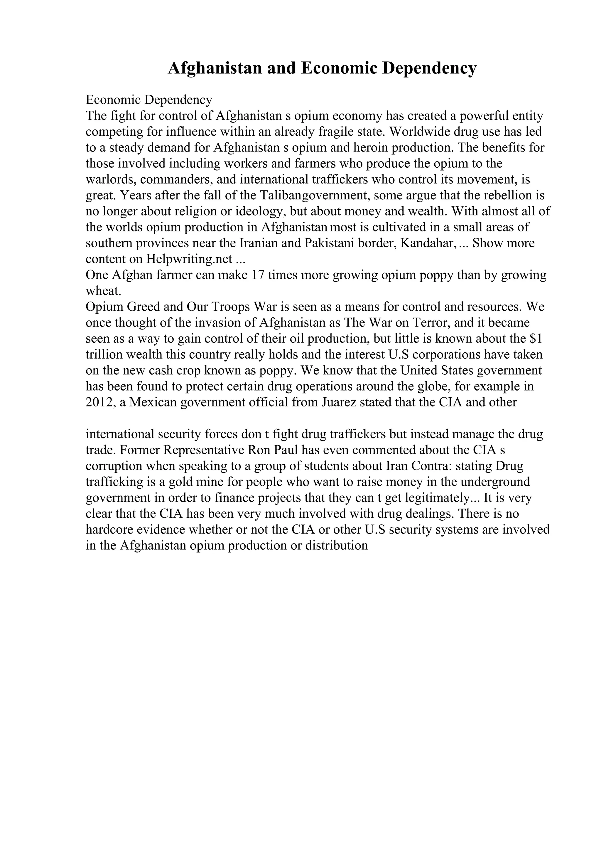 Scary Narrative Essay | PDF