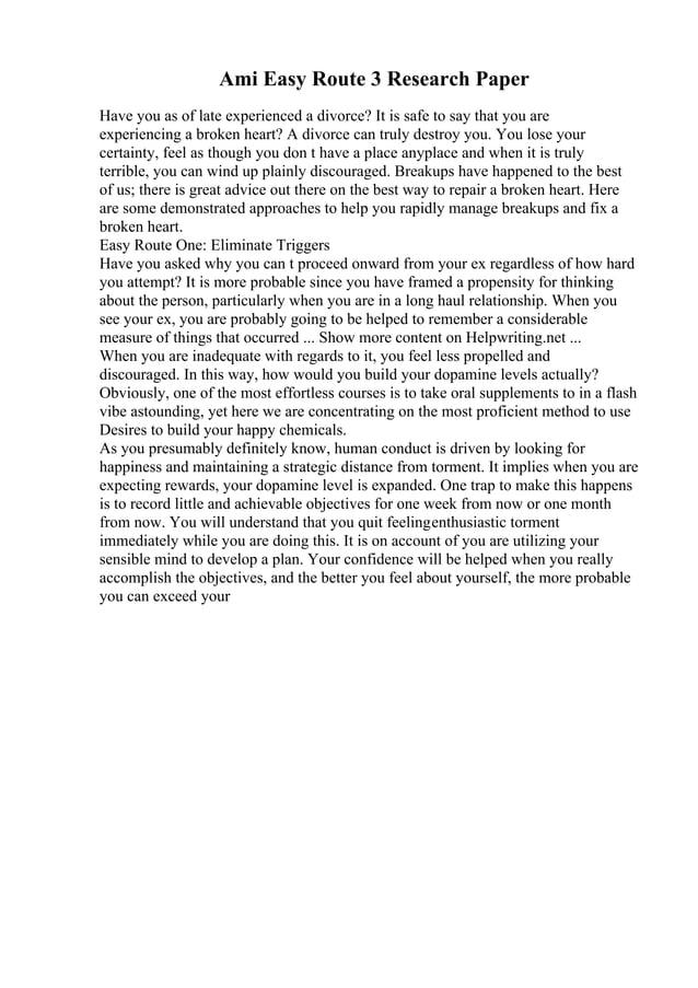 Scary Narrative Essay | PDF