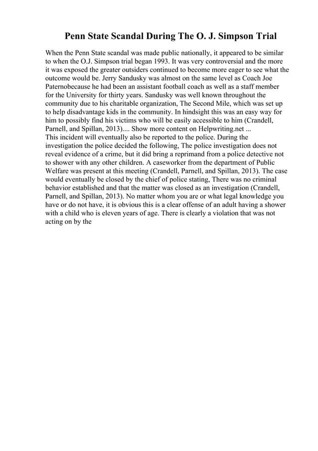 Scary Narrative Essay | PDF