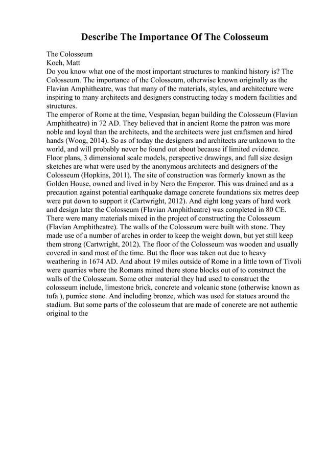 Scary Narrative Essay | PDF