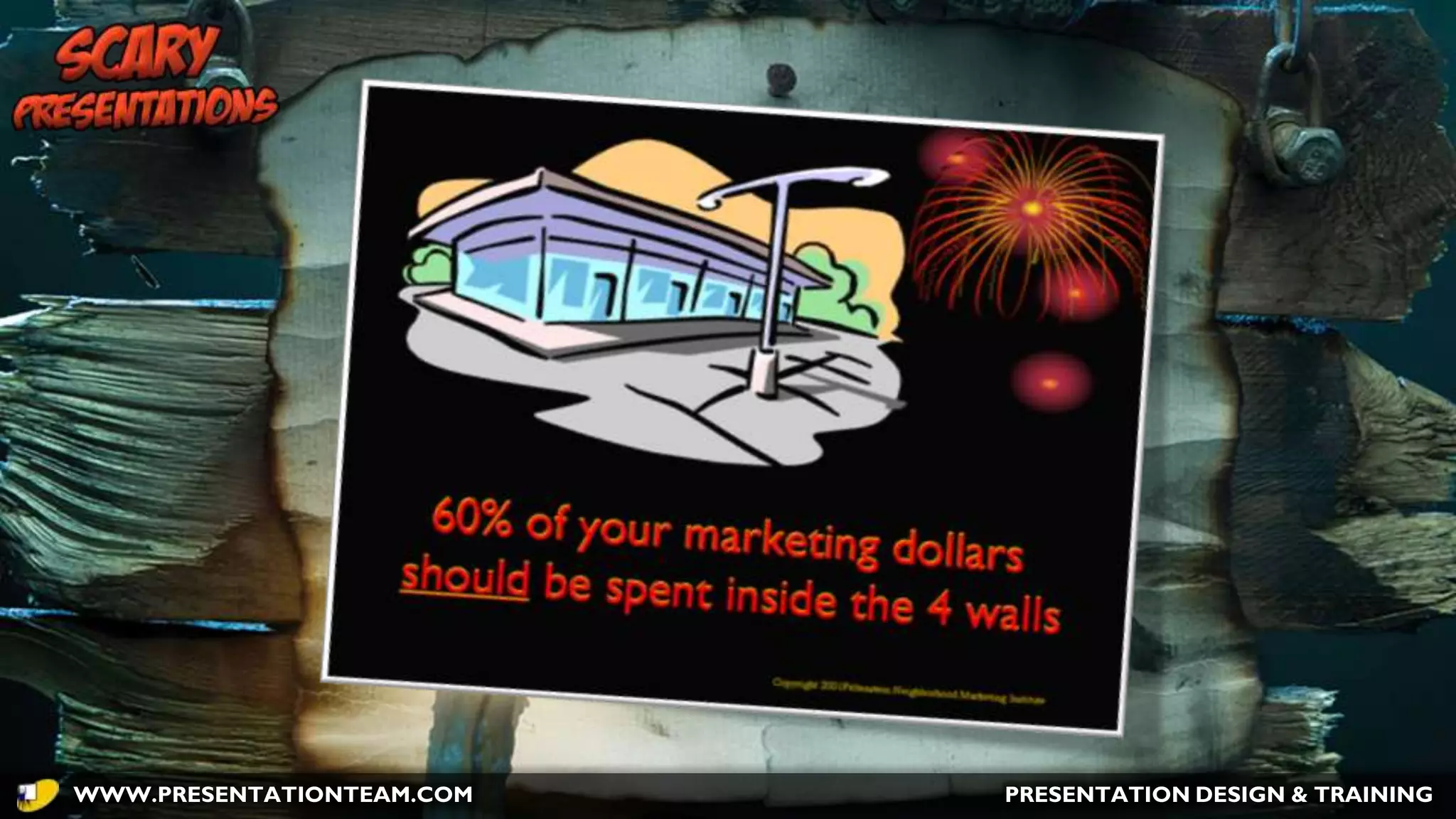 Scary Presentations: 10 Ugly PowerPoint Slides - Great for Halloween | PPTX