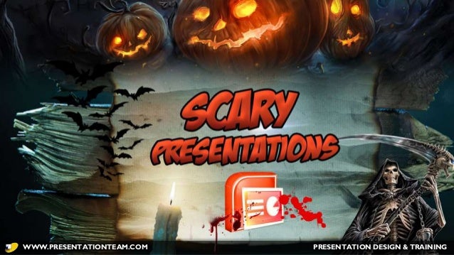 Scary Presentations: 10 Ugly PowerPoint Slides - Great for Halloween