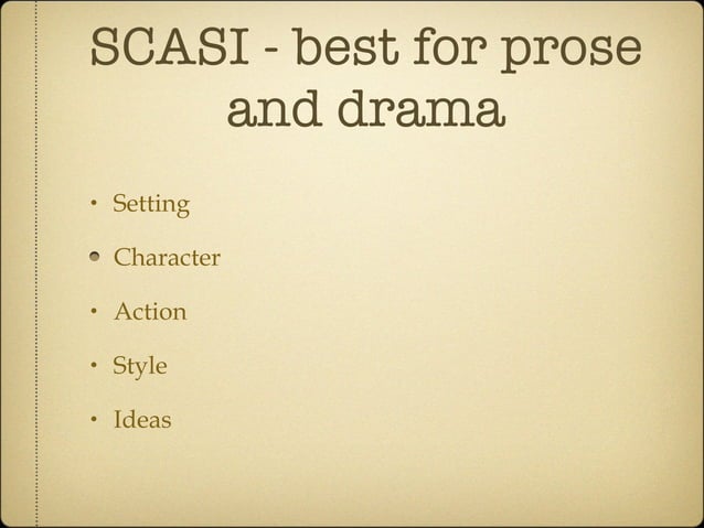 Scasi Specs Slims | PPT | Books and Literature