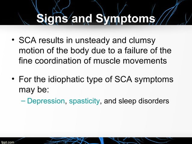 Spinocerbellar Ataxia | PPT | Physical Therapy | Wellness