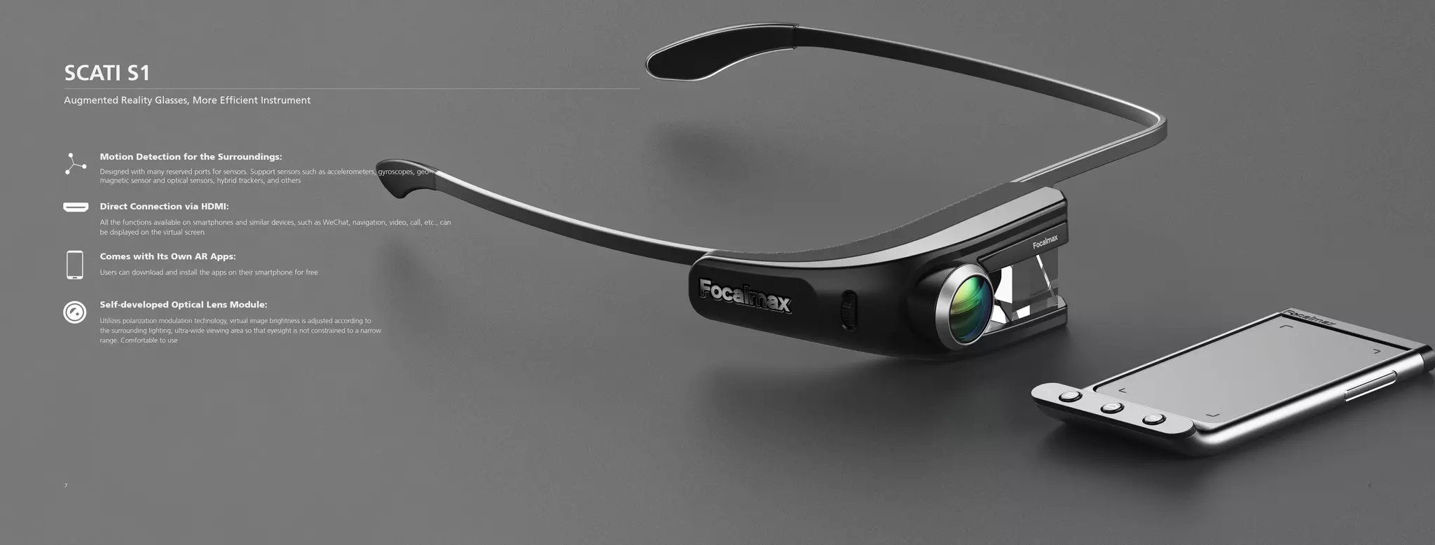 Focalmax Scati series - Virtual reality and augmented reality | PPT