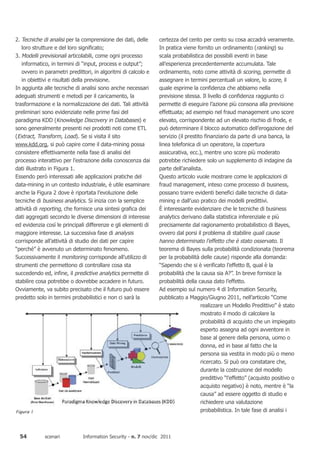 Tecniche di Data Mining a supporto del fraud management | PDF