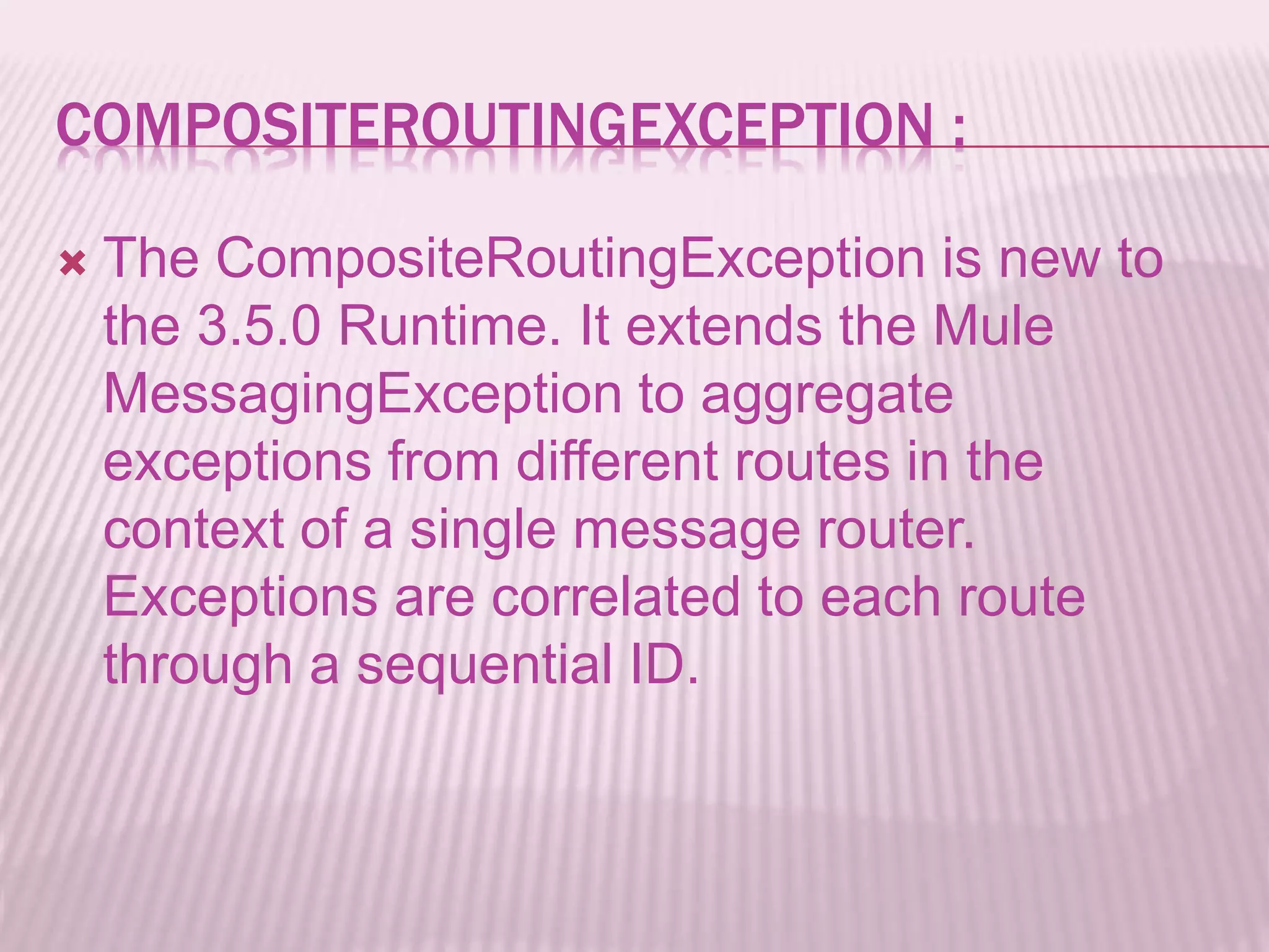 Scatter gather component - mule | PPTX