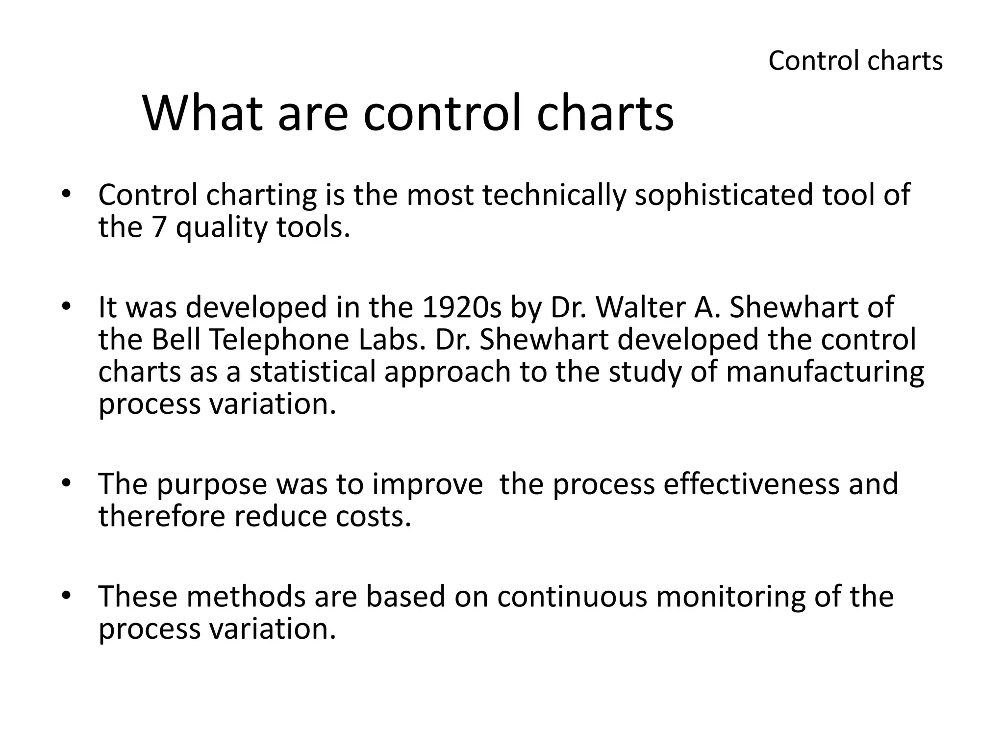 Scatter diagram and control chart | PPTX
