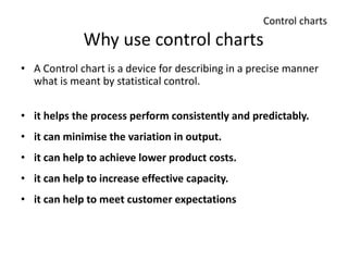 Scatter diagram and control chart | PPTX