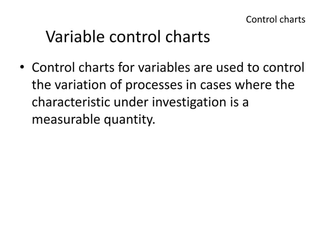 Scatter diagram and control chart | PPTX