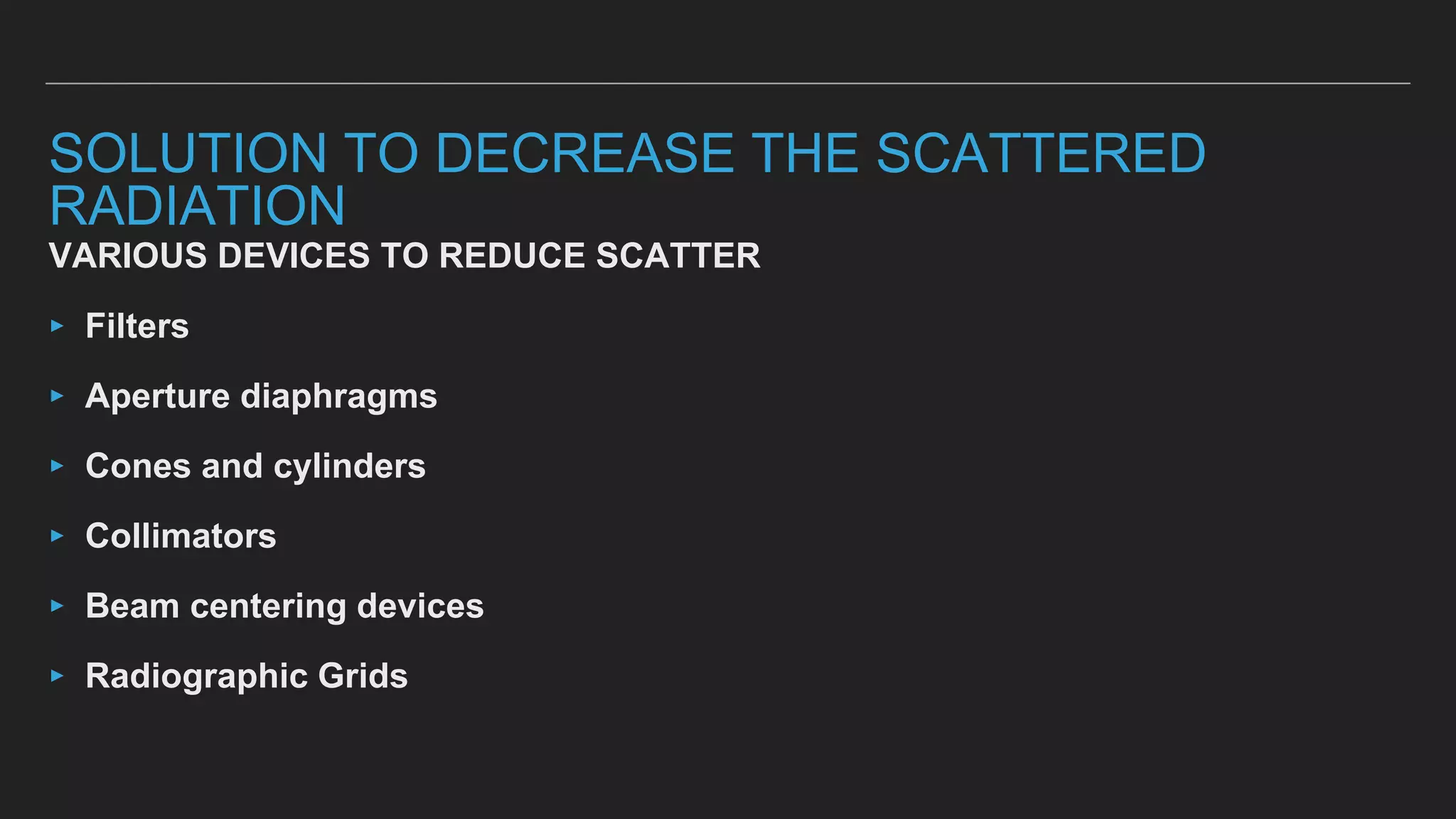 scattered radiation.pptx | Physics | Science