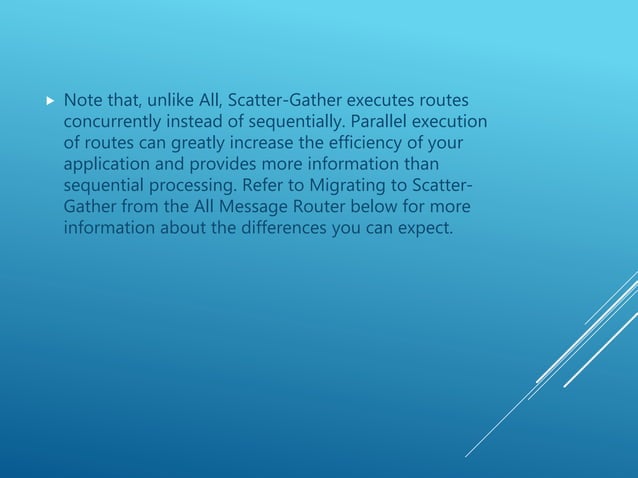 Scatter gather flow in mule | PPT