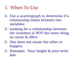 Scattergraphs! | PPT