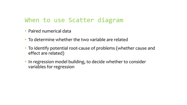 Scatter plot diagram | PPT