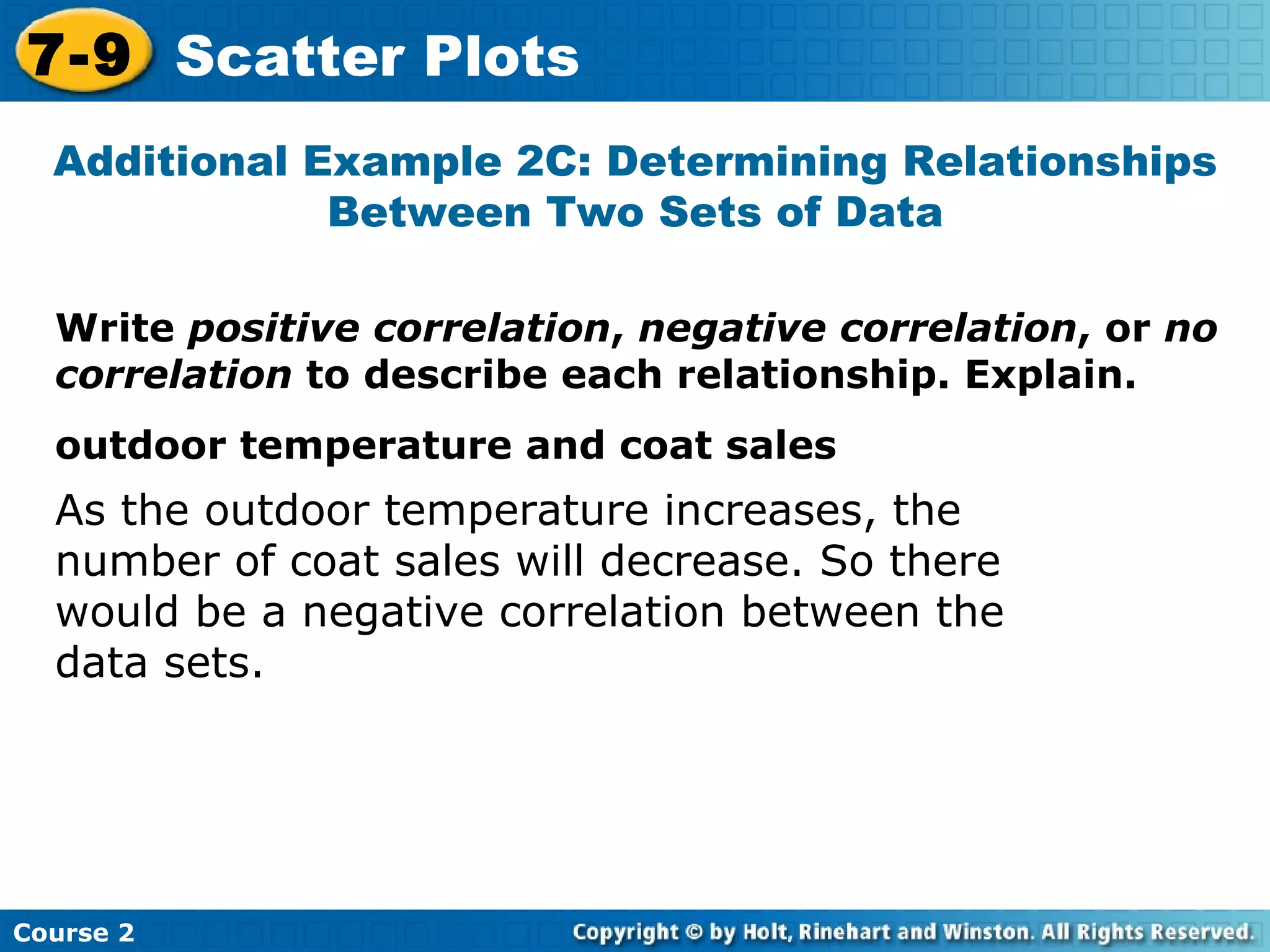 Scatter plots | PPT