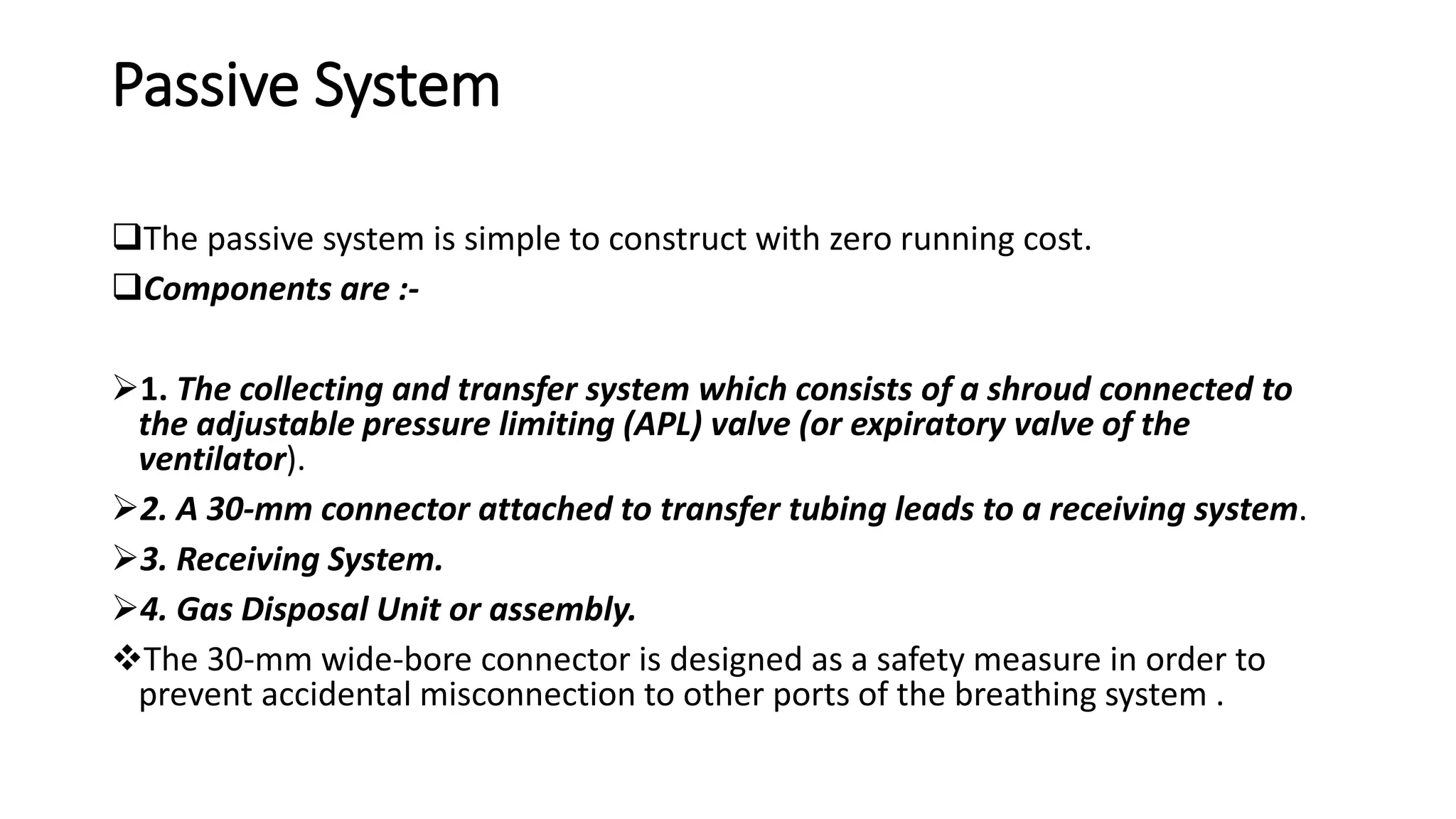 Scavenging of waste anaesthetic gases. | PPTX