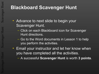 Scavenger | PPT